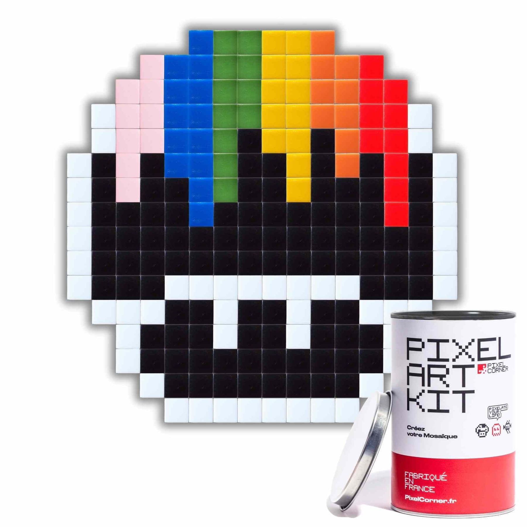 Pixel Art Kit "Big Shroom(s)" - La Mosaïque Créative #DIY