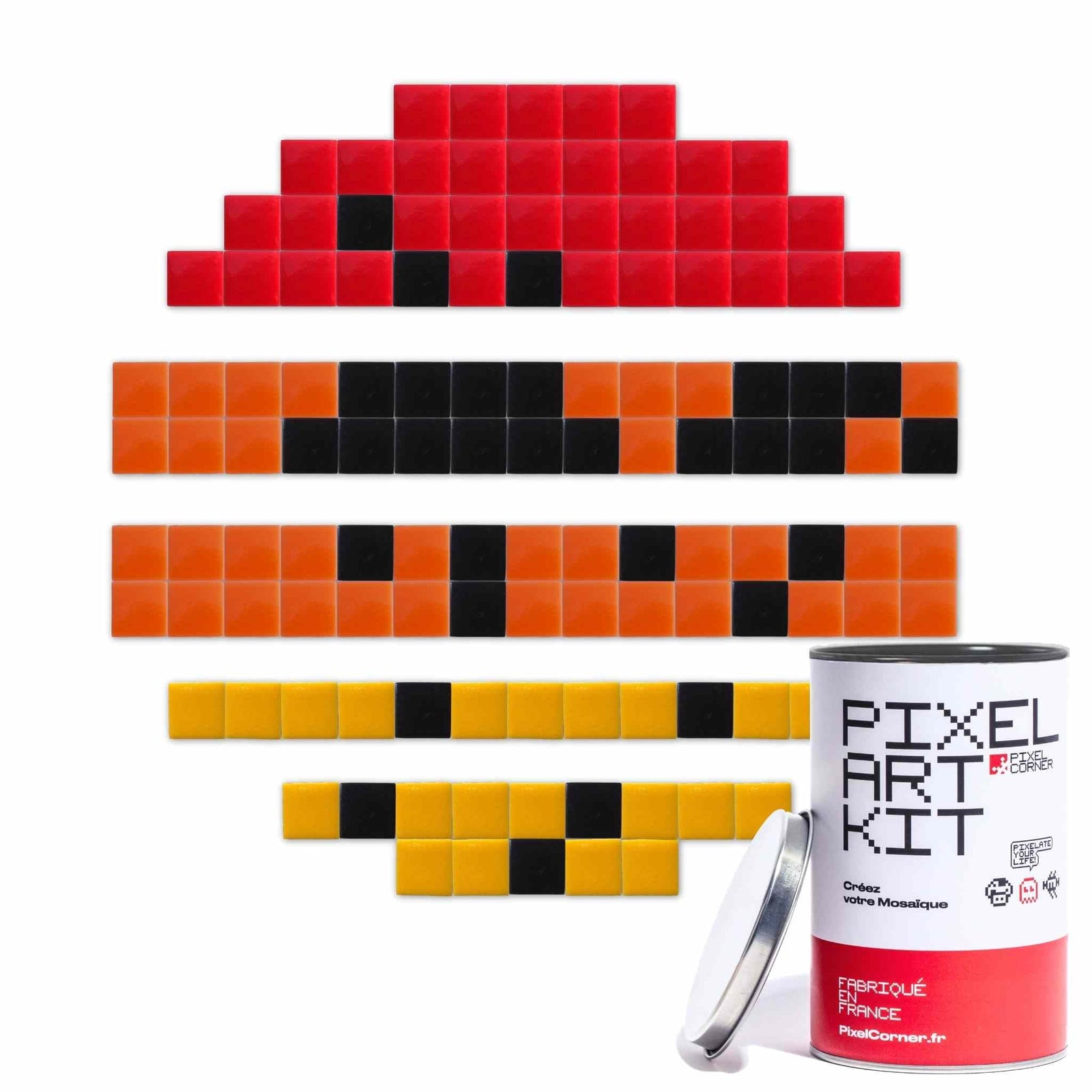 Pixel Art Kit "Endless Summer" - La Mosaïque en Verre Créative et ...