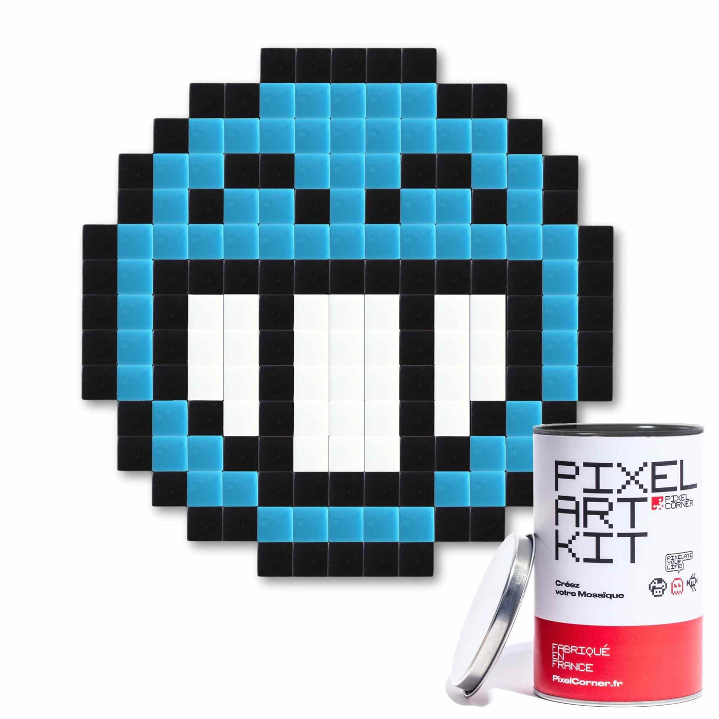 Pixel Art Kit "The Moji(s)" - DIY Glass Mosaic
