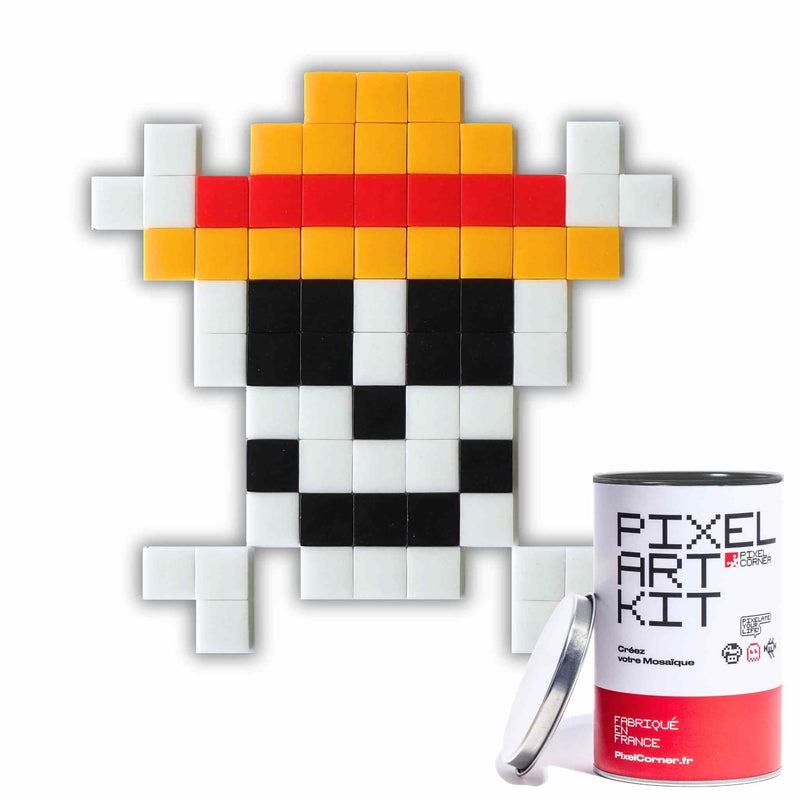 🍄 Pixel Art Super Mario Gratuit – Modèle à Imprimer Facile
