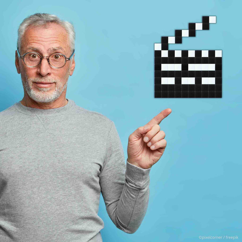 Pixel Art Kit "C-Clap" - La Mosaïque Décorative #DIY