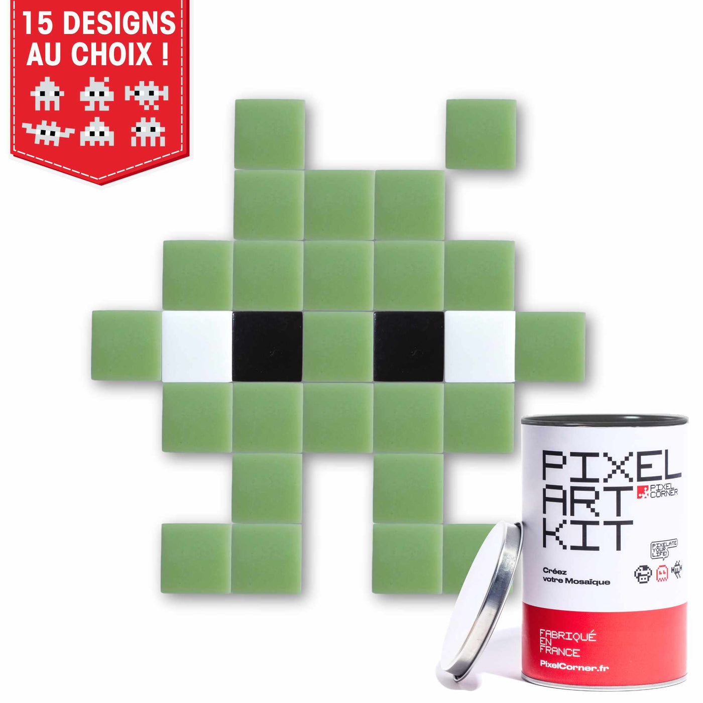 Pixel Art Kit "Les Tiny(s)" - La Mosaïque Street Art DIY