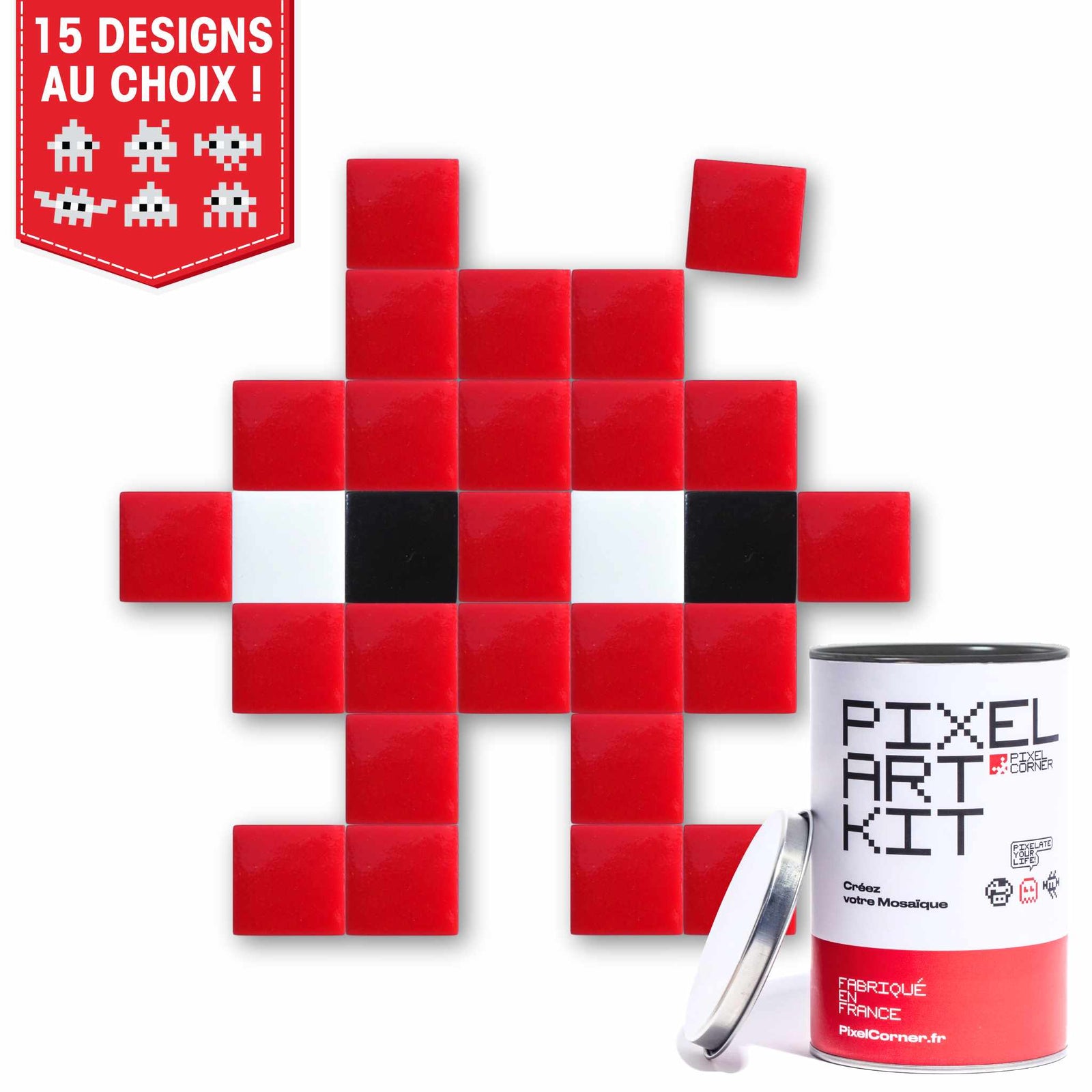Pixel Art Kit "Les Tiny(s)" - La Mosaïque Street Art DIY