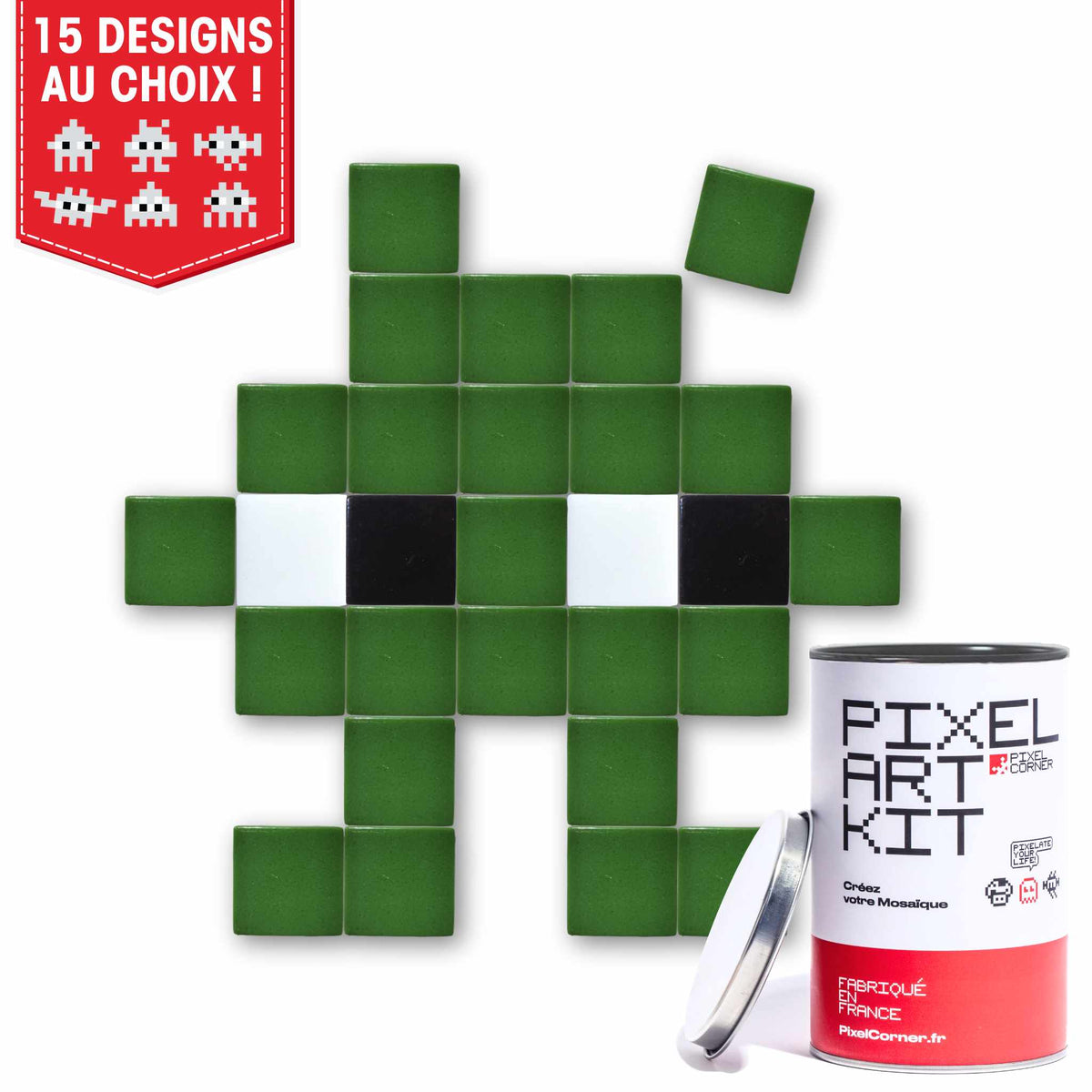 Pixel Art Kit "Les Tiny(s)" - La Mosaïque Street Art DIY