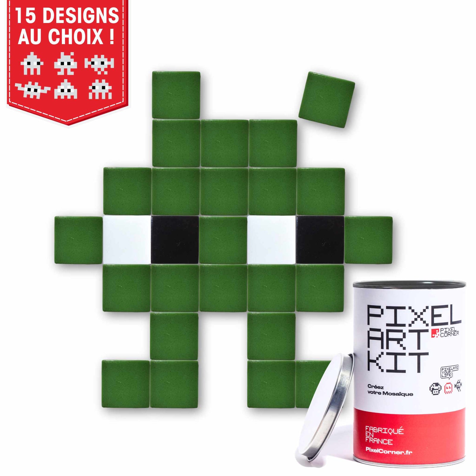 Pixel Art Kit "Les Tiny(s)" - La Mosaïque Street Art DIY