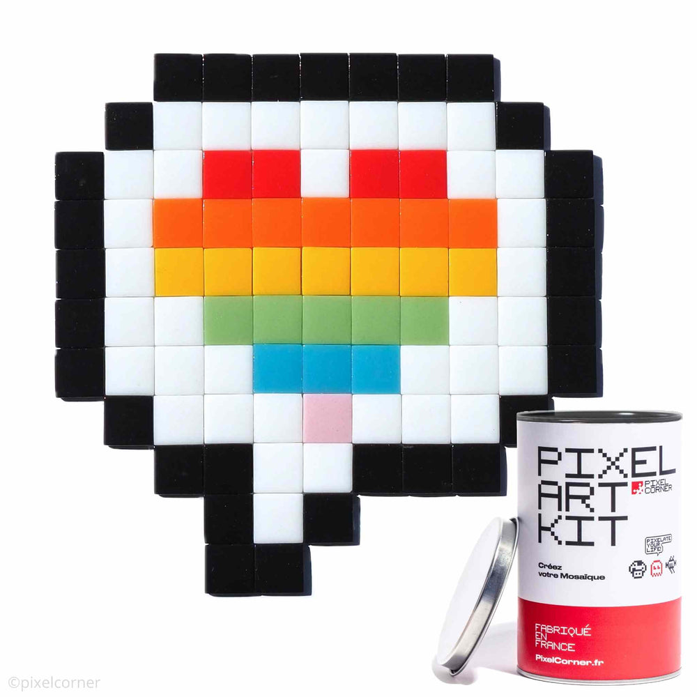 Pixel Art Kit "Love Message" - La Mosaïque Street Art #1