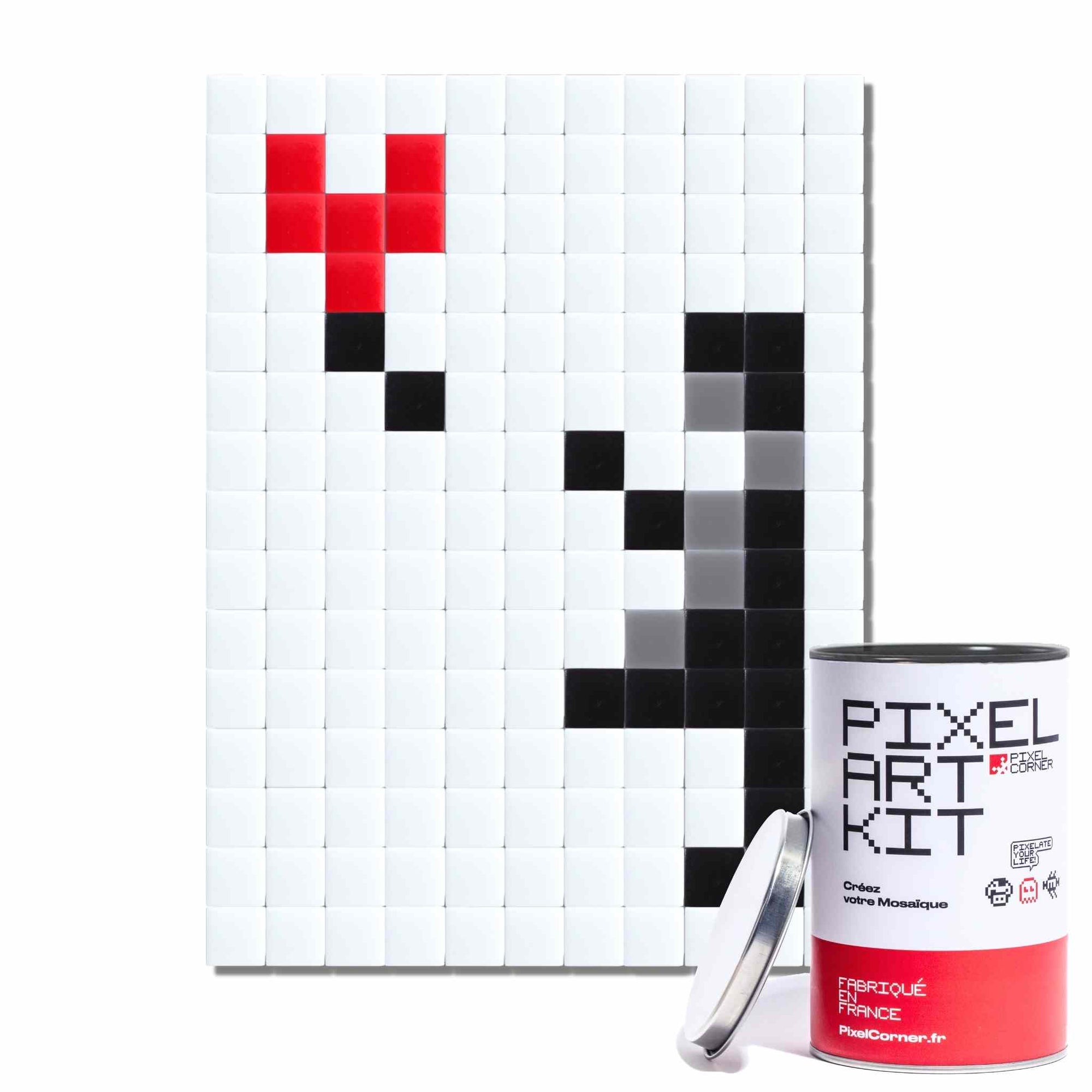 Pixel Art Kit "Mini Girl w/o Balloon" - La Mosaïque Street Art #1