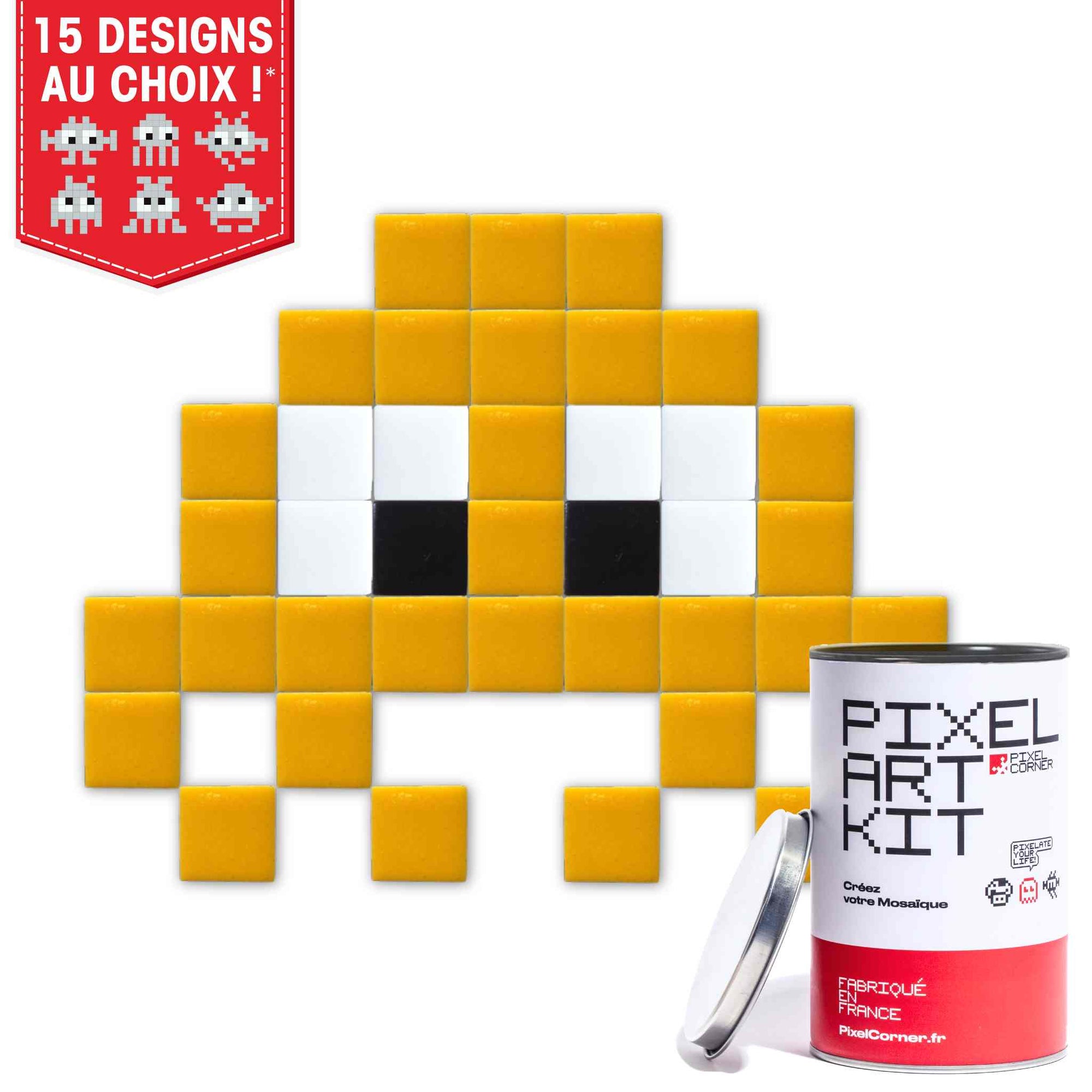 Pixel Art Kit "Little Alien(s)" - La Mosaïque Street Art #DIY