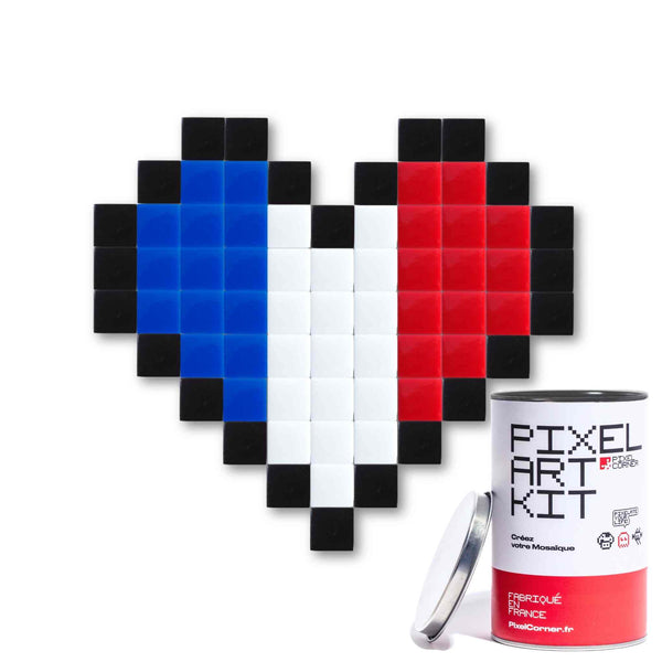 Pixel Art Kit "Nation Luv" - Street Art Mosaic #1