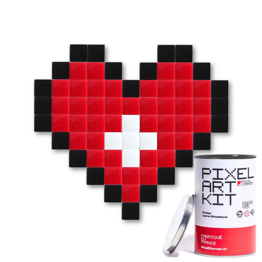 Pixel Art Kit "Nation Luv" - Street Art Mosaic #1