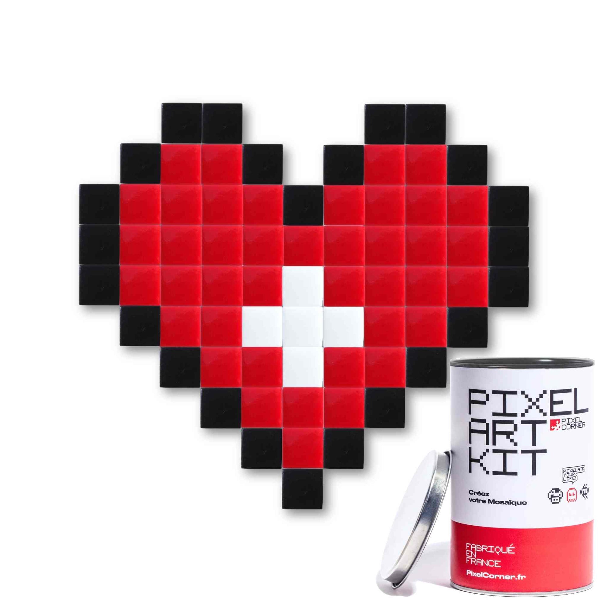 Pixel Art Kit "Nation Luv" - Street Art Mosaic #1