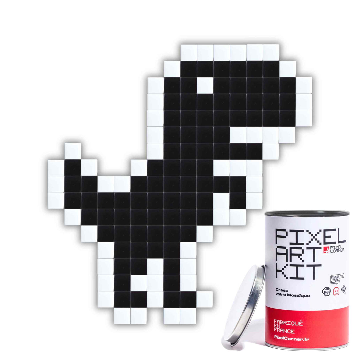 Pixel Art Kit "Off-Line" - The dinosaur of offline pixel gaming