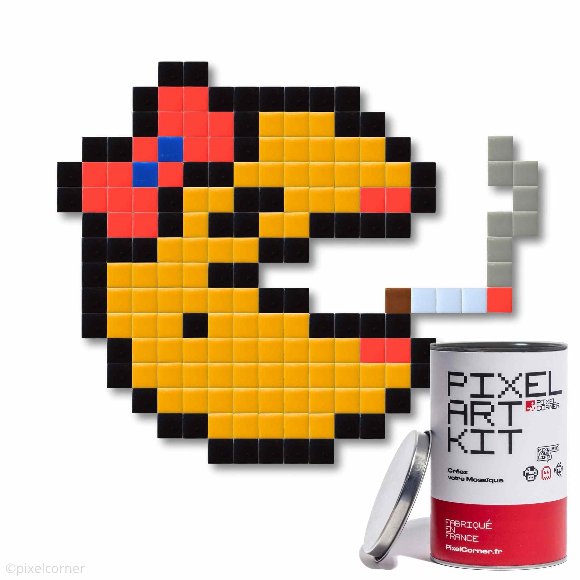 pacman pixel drawing
