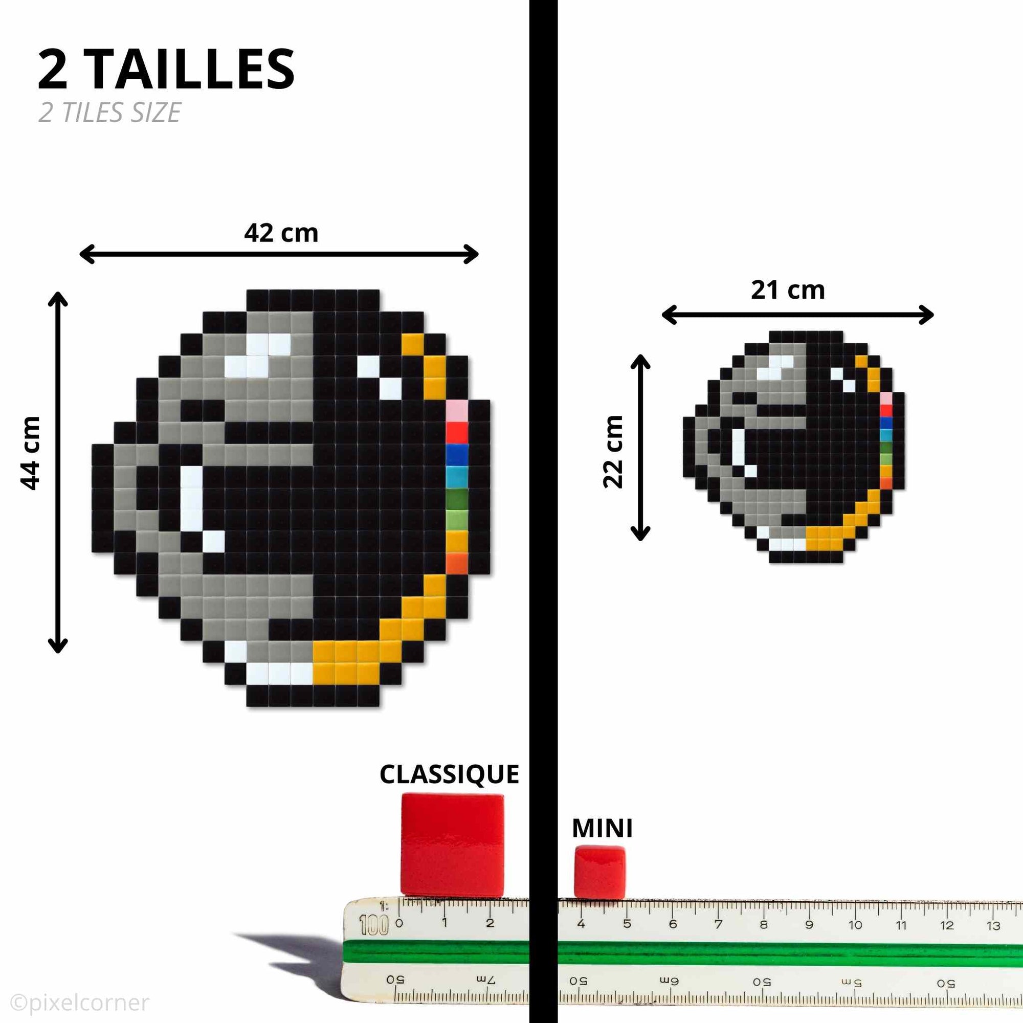 Pixel Art Kit "Paft Dunk" - La Mosaïque Street Art #1
