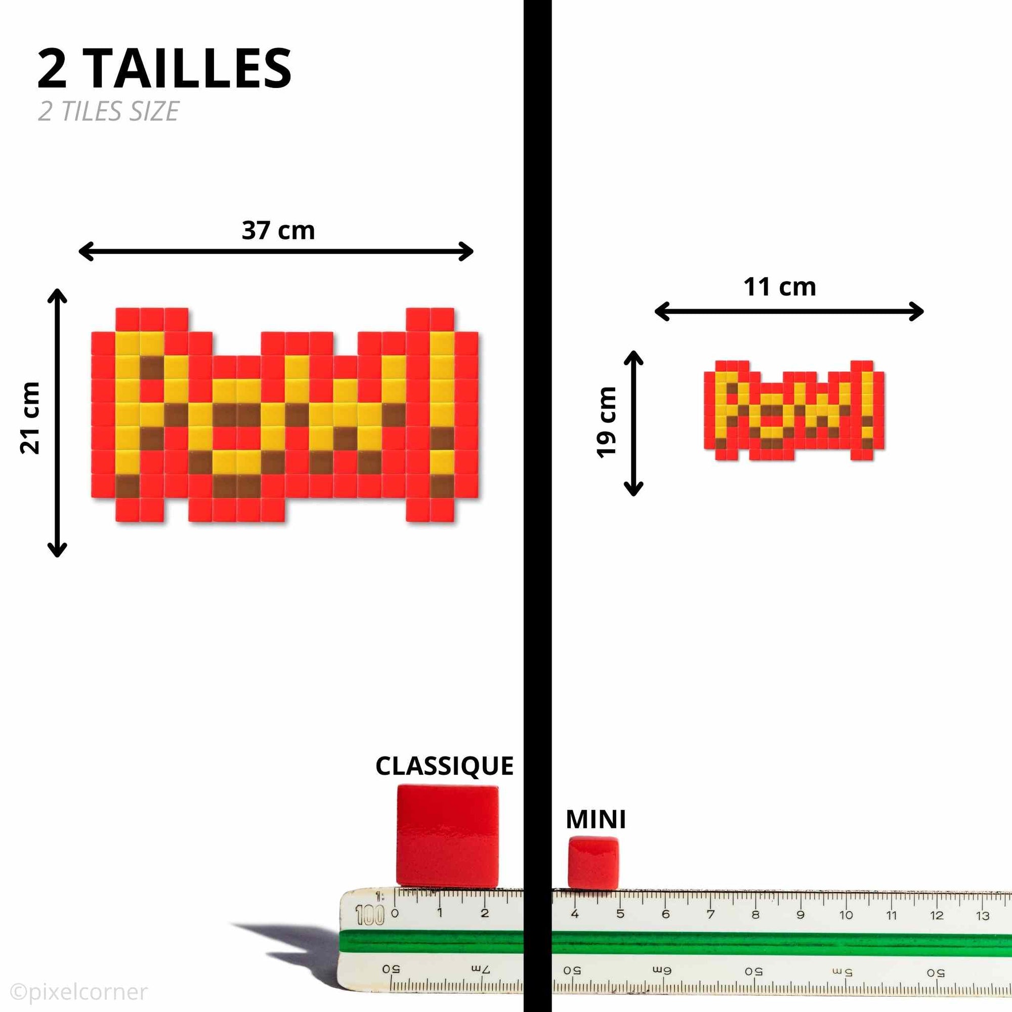 Pixel Art Kit "POW!" - Kit de Mosaïque en Verre #DIY
