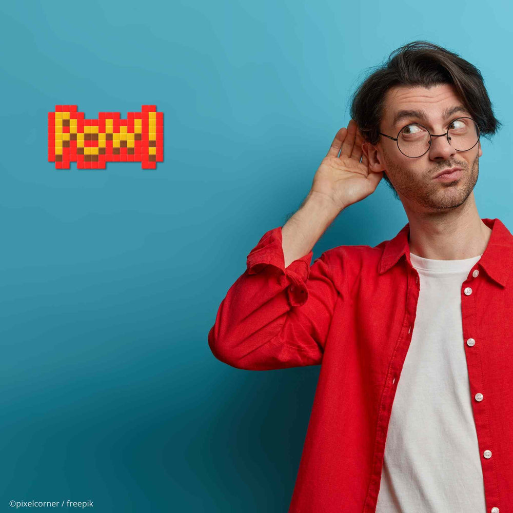 Pixel Art Kit "POW!" - Kit de Mosaïque en Verre #DIY