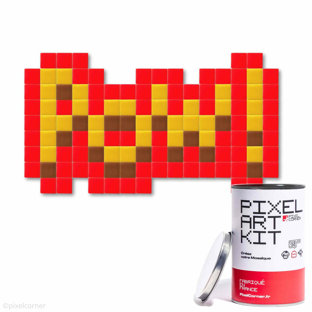 Pixel Art Kit "POW!" - Kit de Mosaïque en Verre #DIY