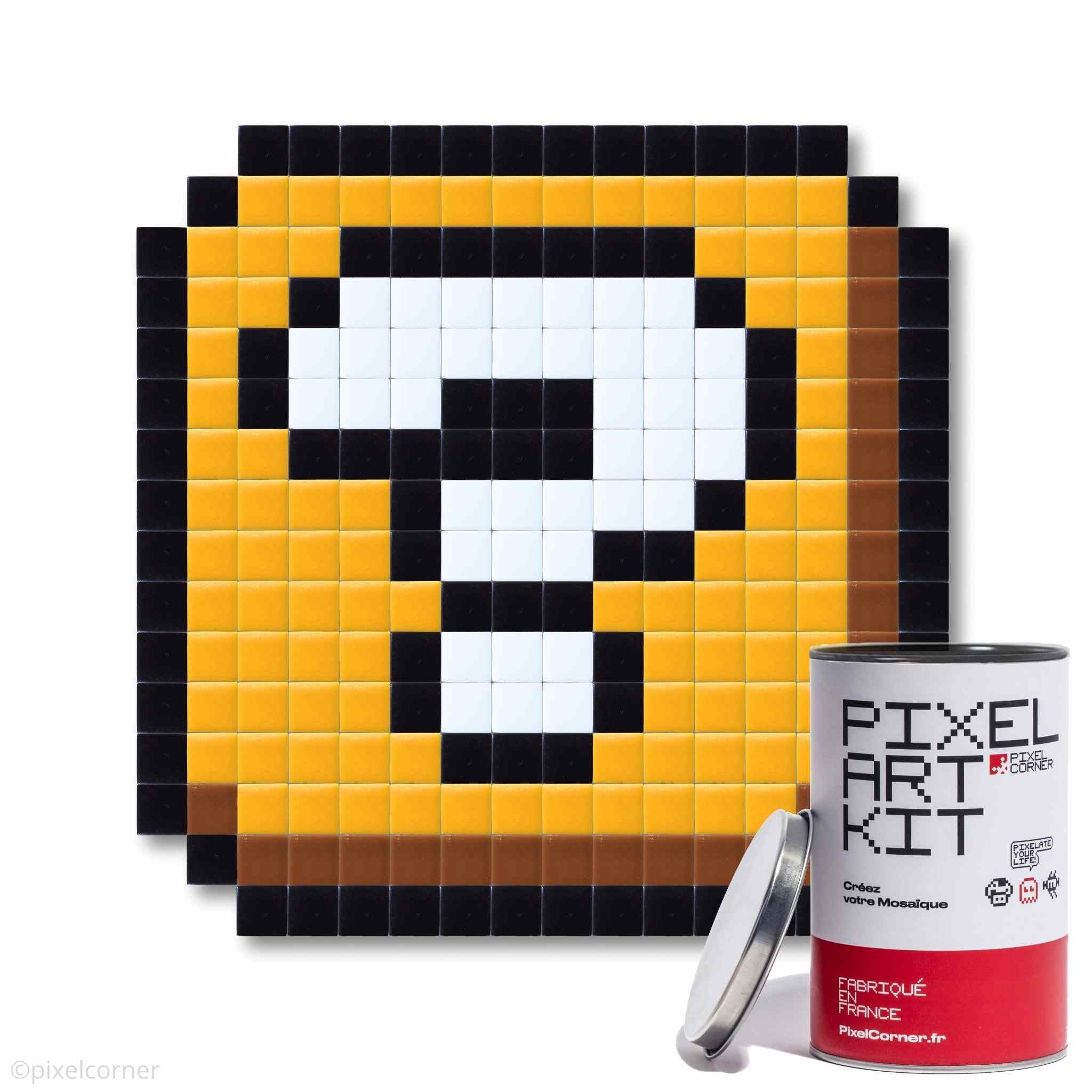 Pixel Art Kit "Q-Block" - La Mosaïque Street Art #1