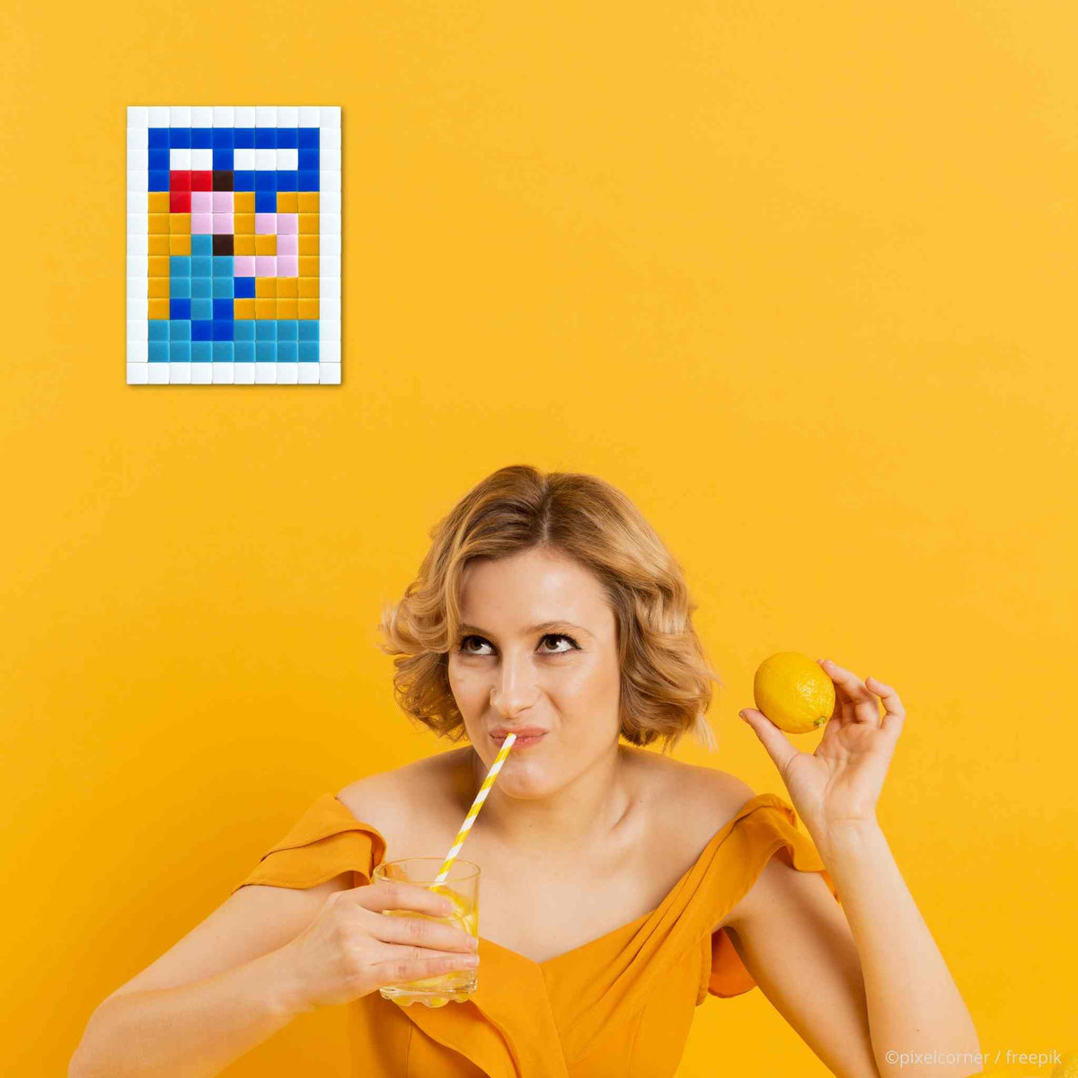 Pixel Art Kit "Women Power" - La Mosaïque Street Art #1
